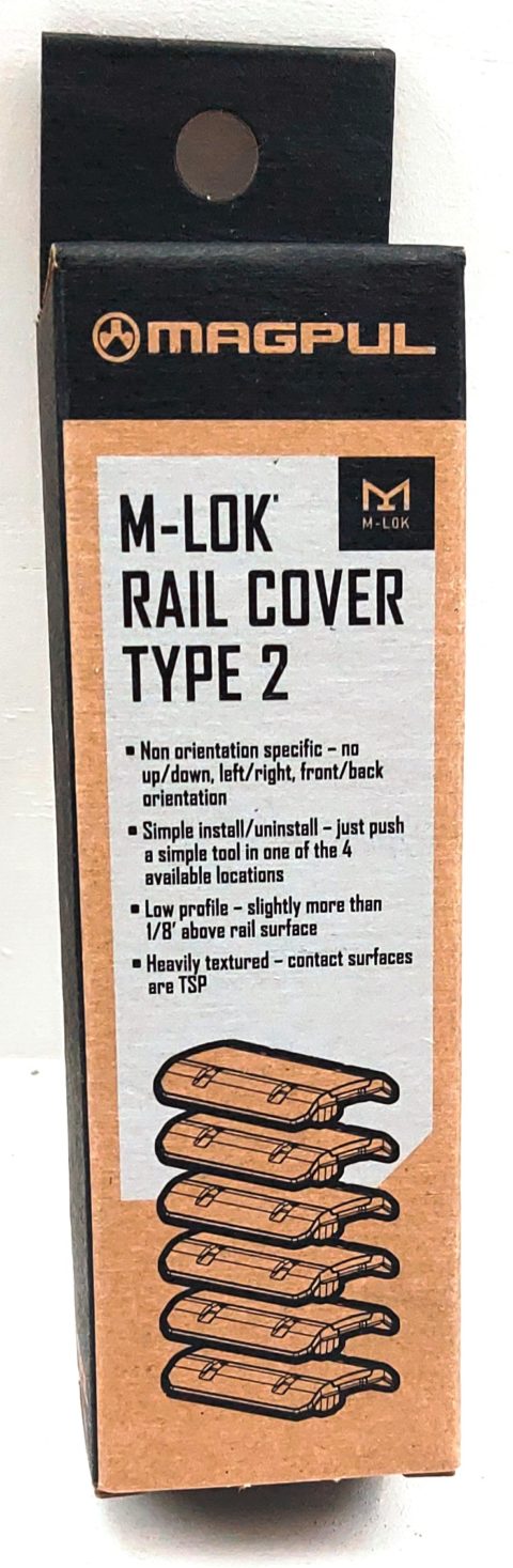 Magpul - MLOK Rail Cover, Type 2 BLK - Nova Tactical