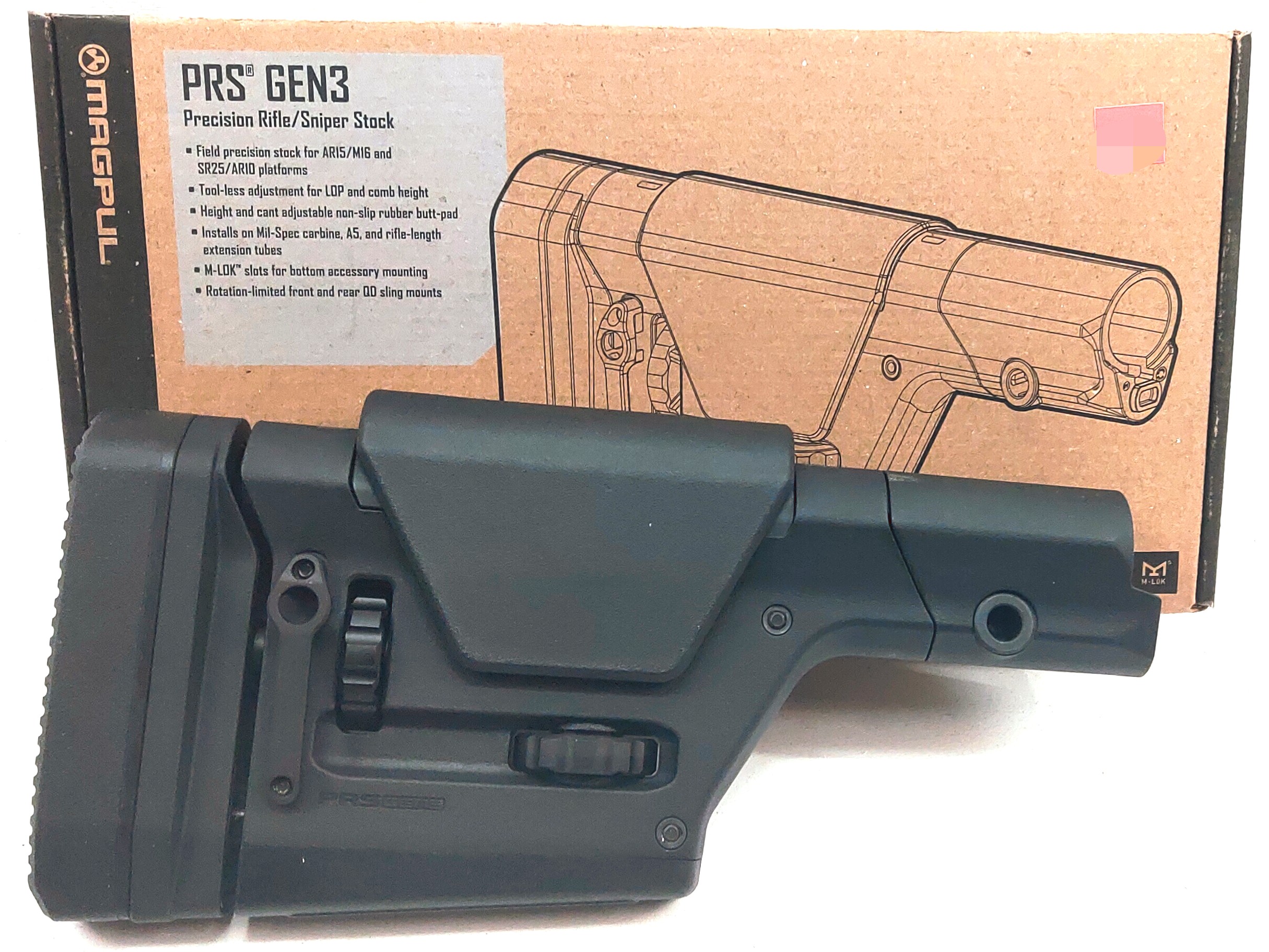 Magpul - PRS Gen3 Precision Adjustable Stock BLK - Nova Tactical