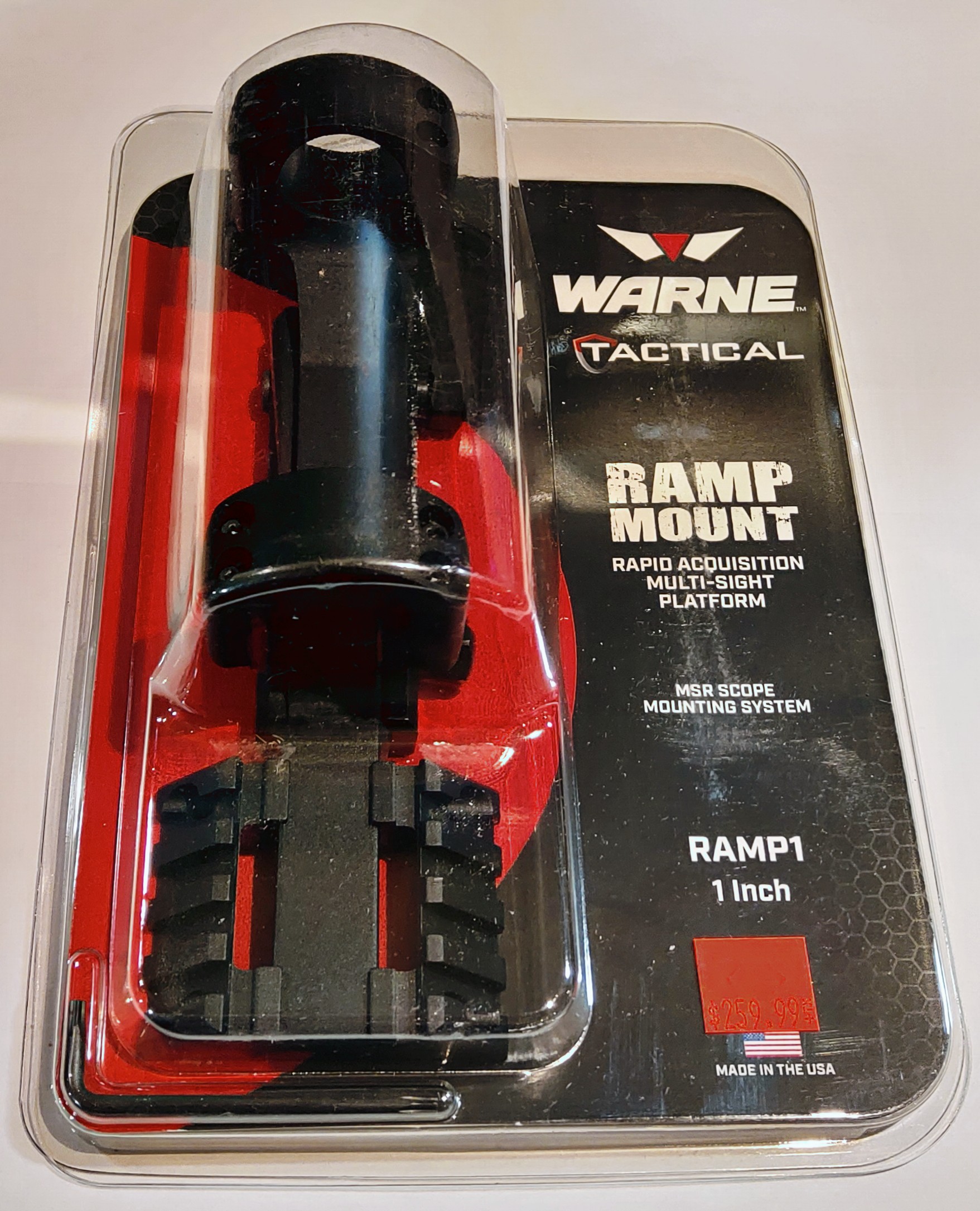 Team Warne - 1" R.A.M.P. Mount - Nova Tactical