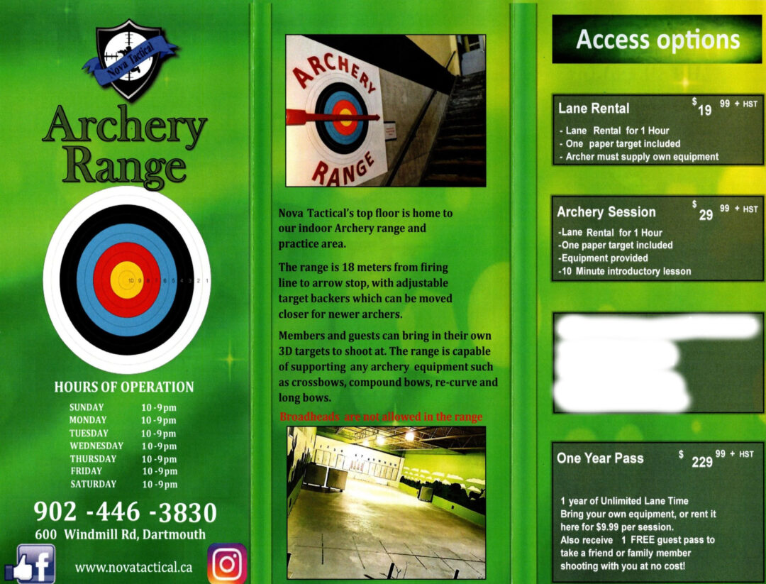 Archery Range - Nova Tactical